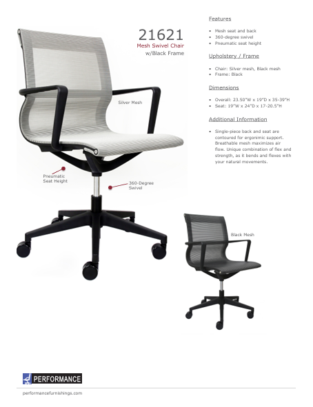 Nova Mesh Mid Back - Workplace Partners | Office Furniture Fort Collins