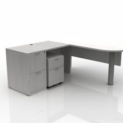 Classic L Shape Bullet Desk - Workplace Partners | Office Furniture ...